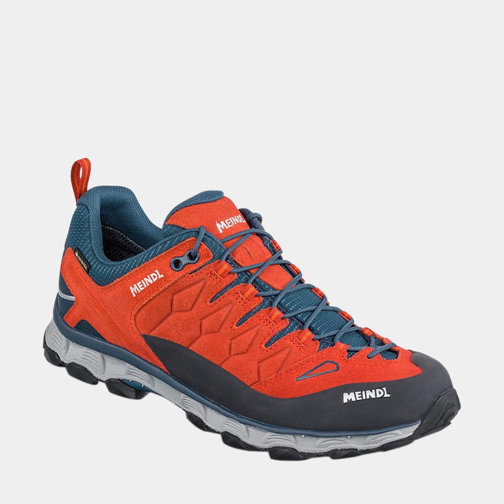 Meindl - Basse tige Lite Trail GTX Leuchtorange / Jeans